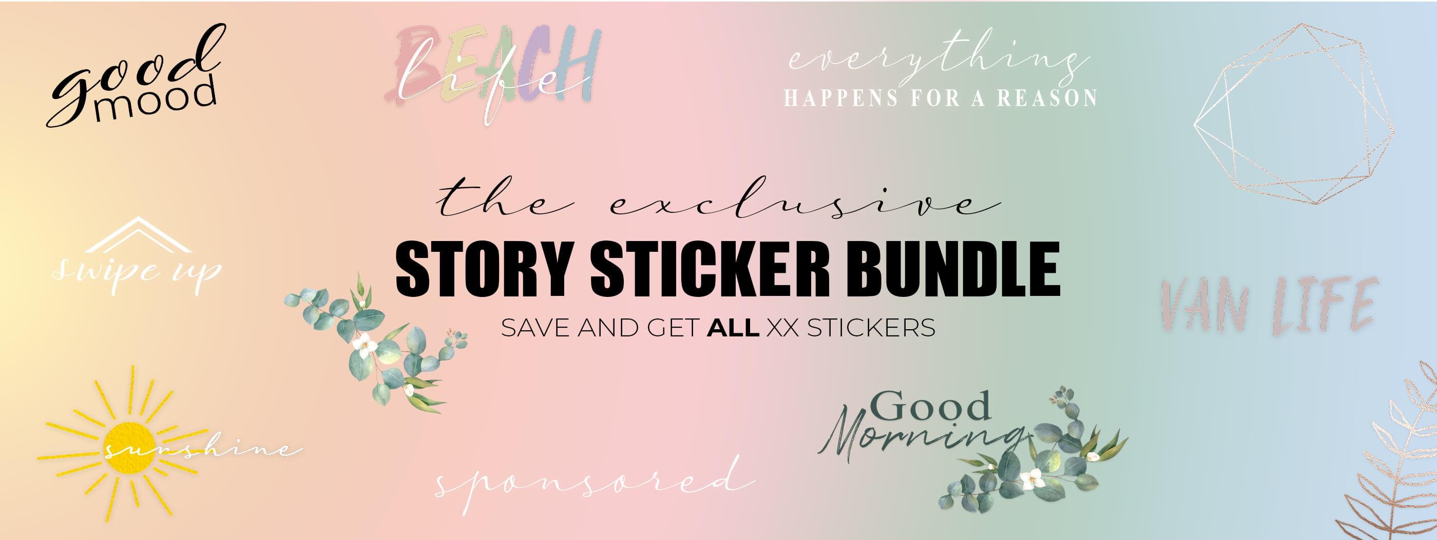 250+ Instagram Story Sticker by @michellevonkalben